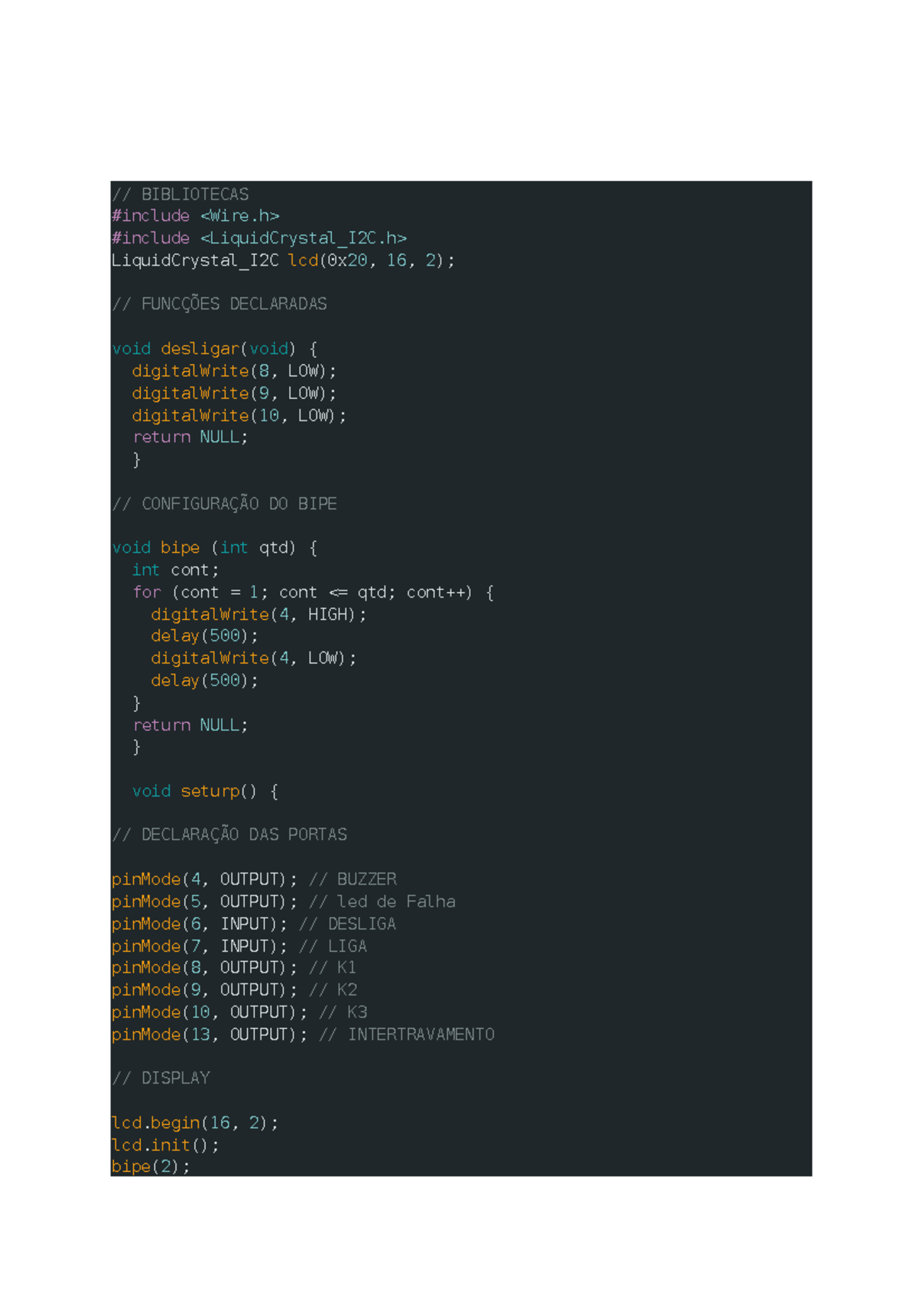 Codigo Fonte Estrela X Triangulo - // BIBLIOTECAS #include #include - Studocu