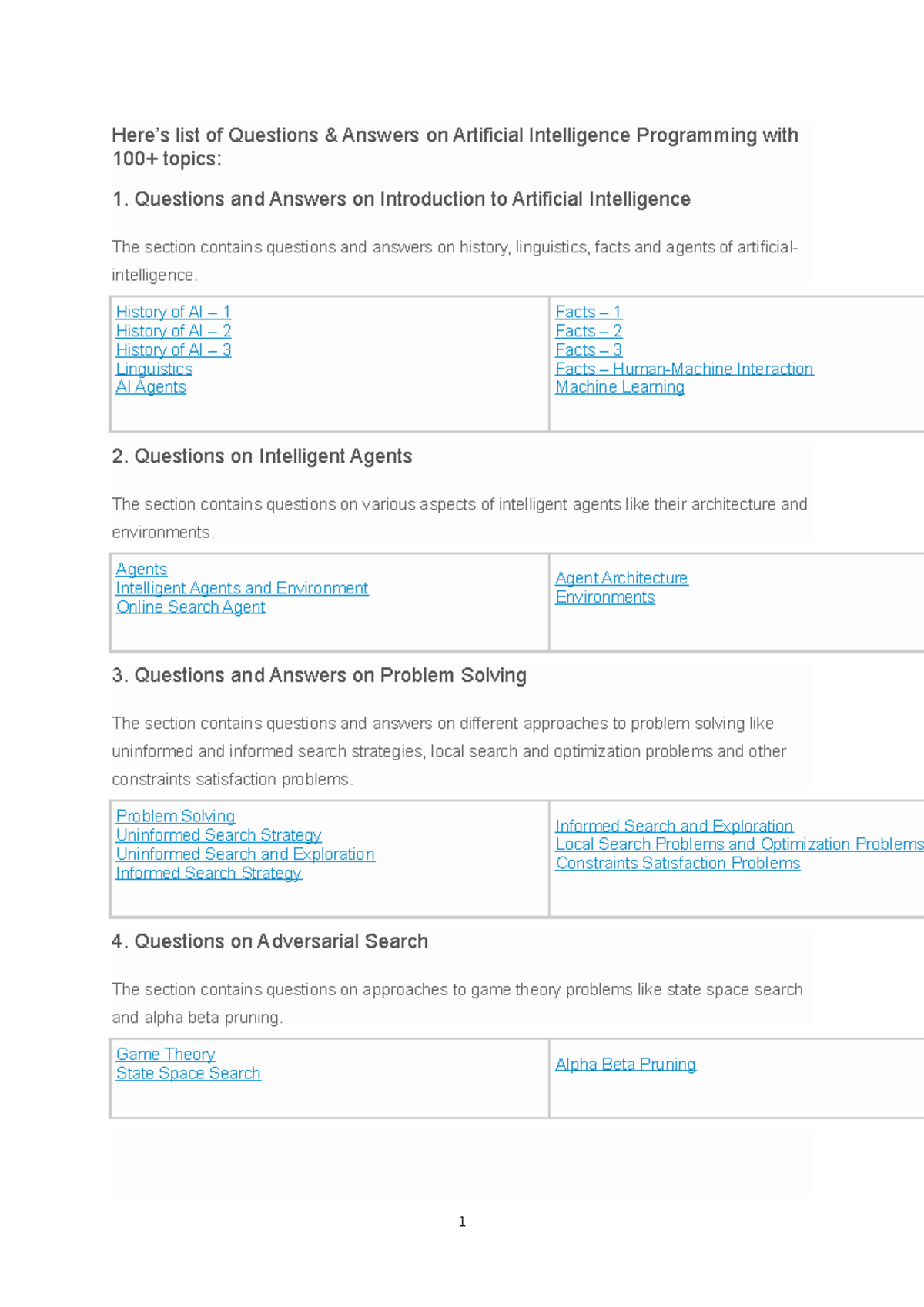 Exam 17 January 2020, questions and answers - Here’s list of Questions ...