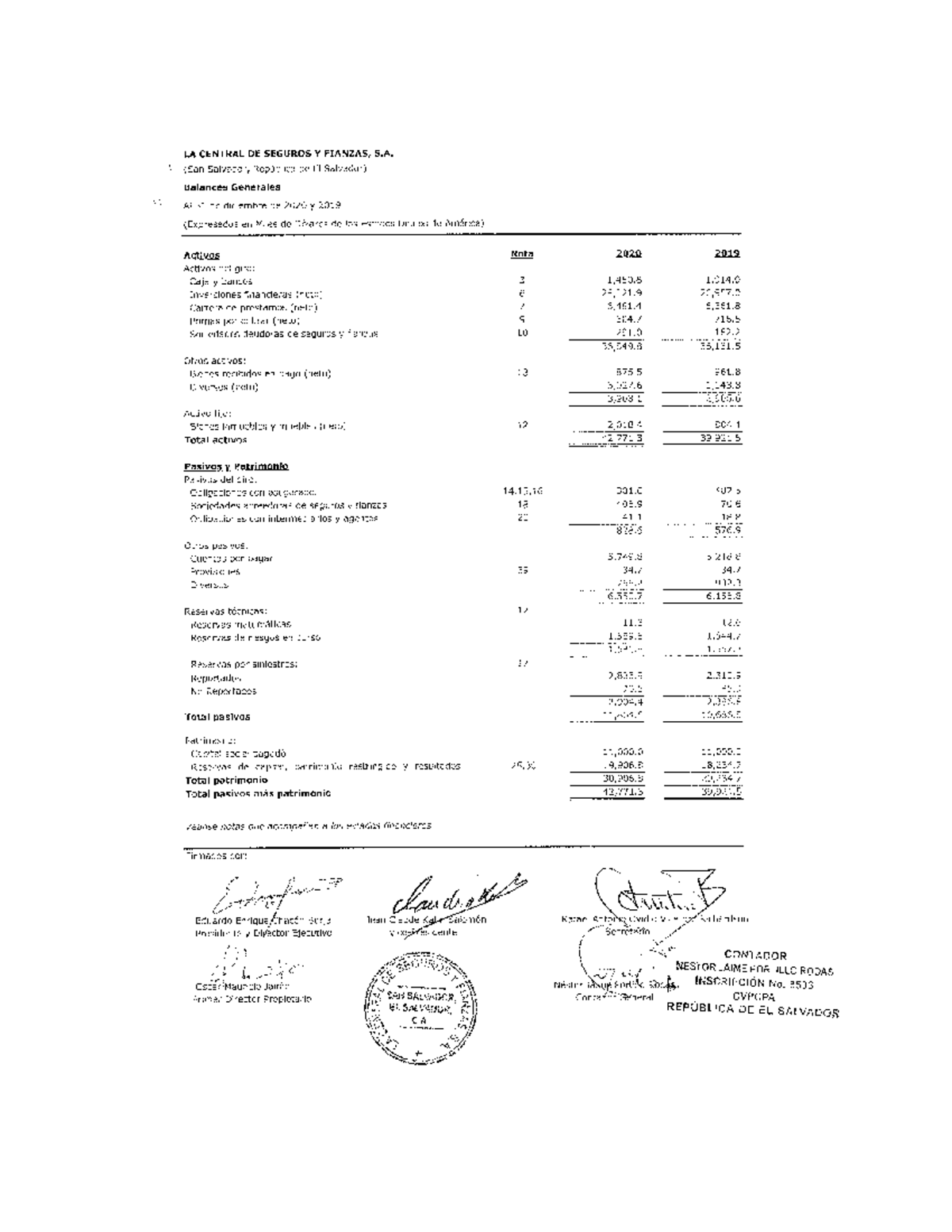 Estados Financieros 2019-2020 - Matemática Financiera - Studocu