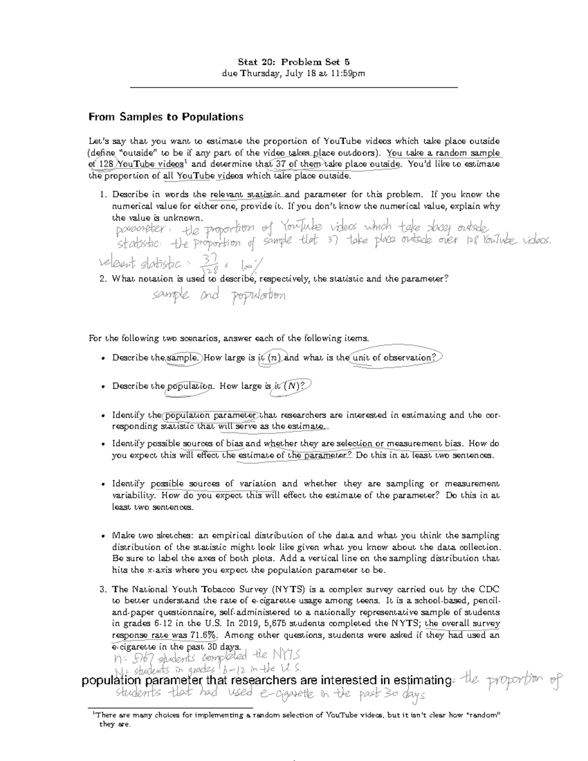 Problem Set For Stat20，the Confidence Interval Does Not Contain 0 Which Means That Stat 20