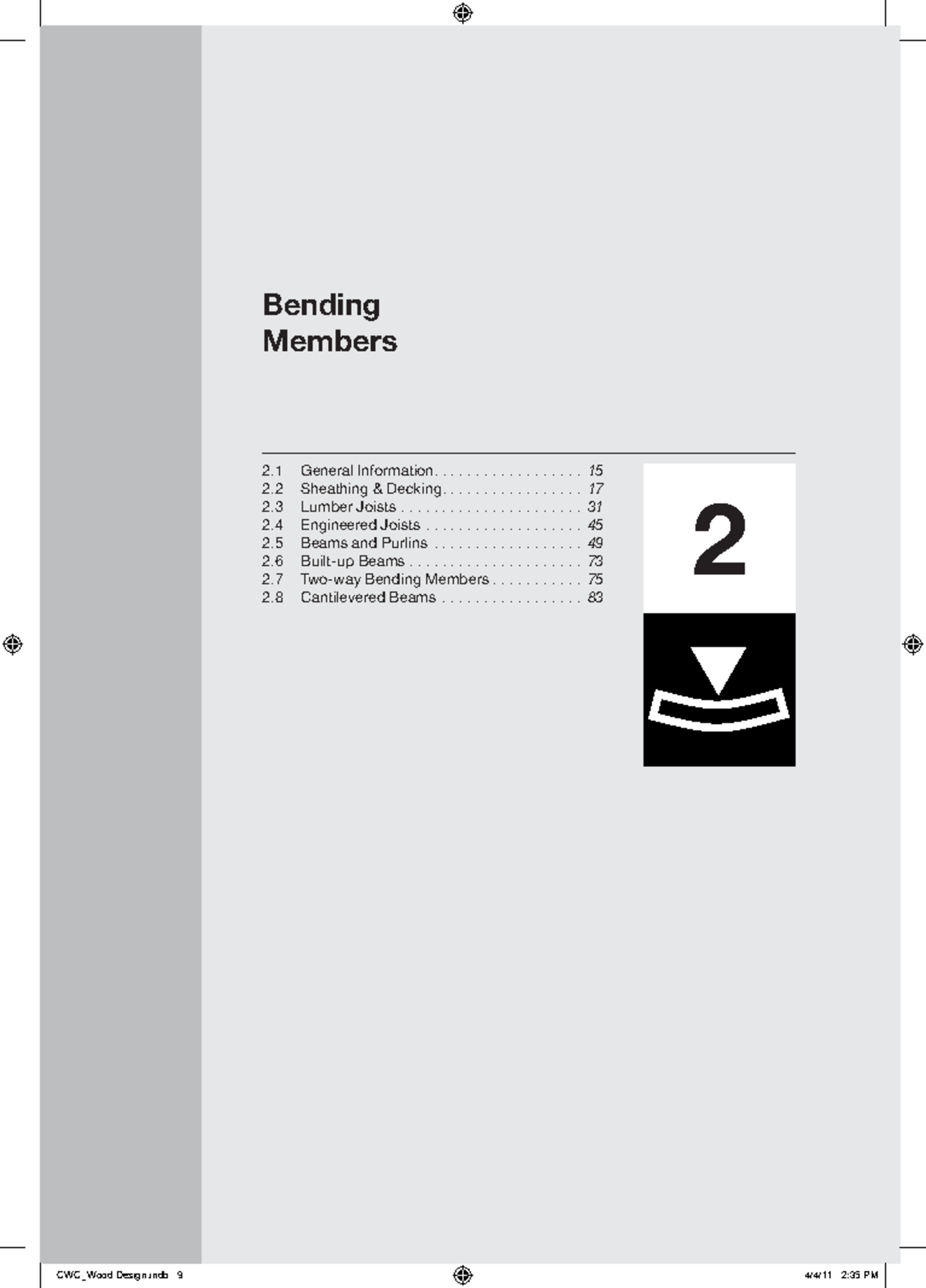 WOOD+ Bending+ Tables - Bending 2 General Information. 2 Sheathing ...