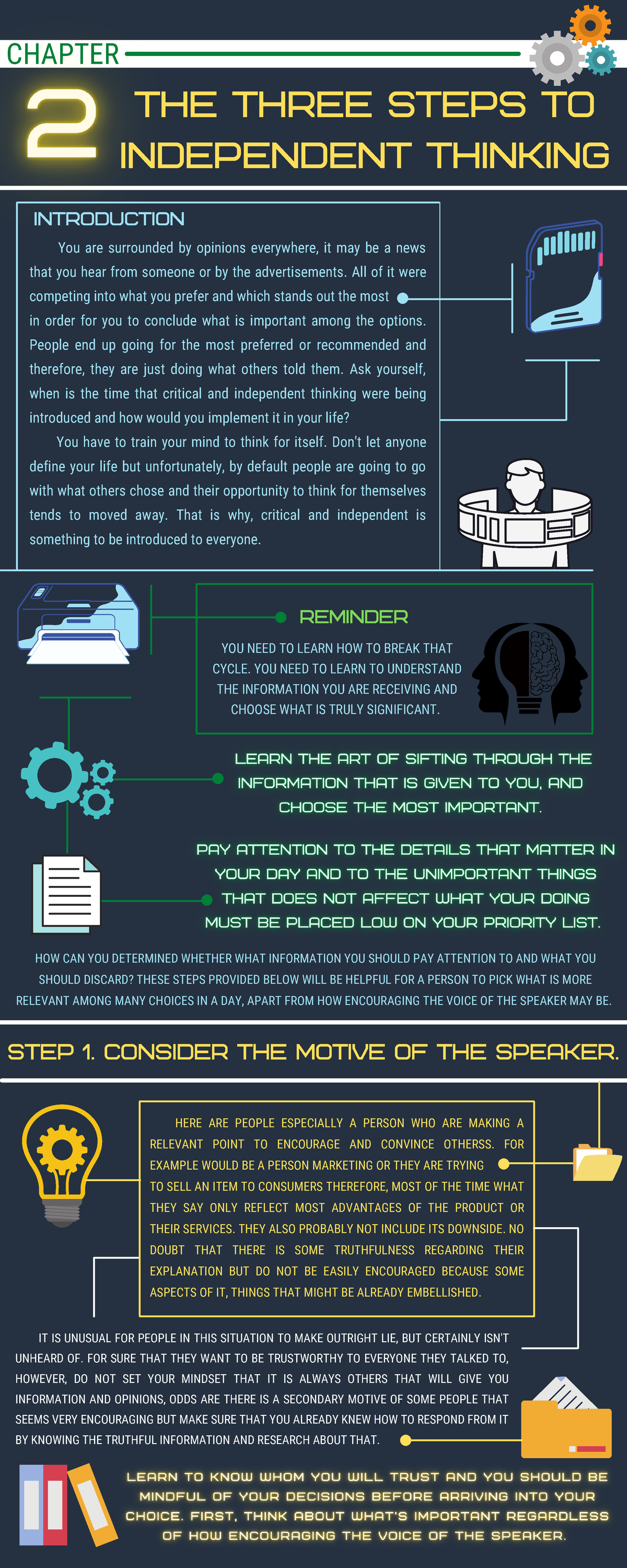 Infographic Final-Individual-Project - THE THREE STEPS TO INDEPENDENT ...