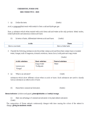 CELL- Biology - Form 1 - 2. The cell – structure & functions of ...