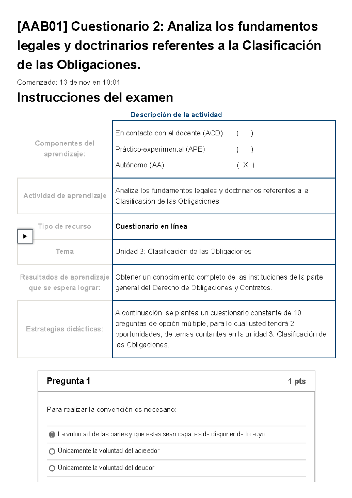 Edison nota 10 Examen [AAB01] Cuestionario 2 Analiza los fundamentos ...