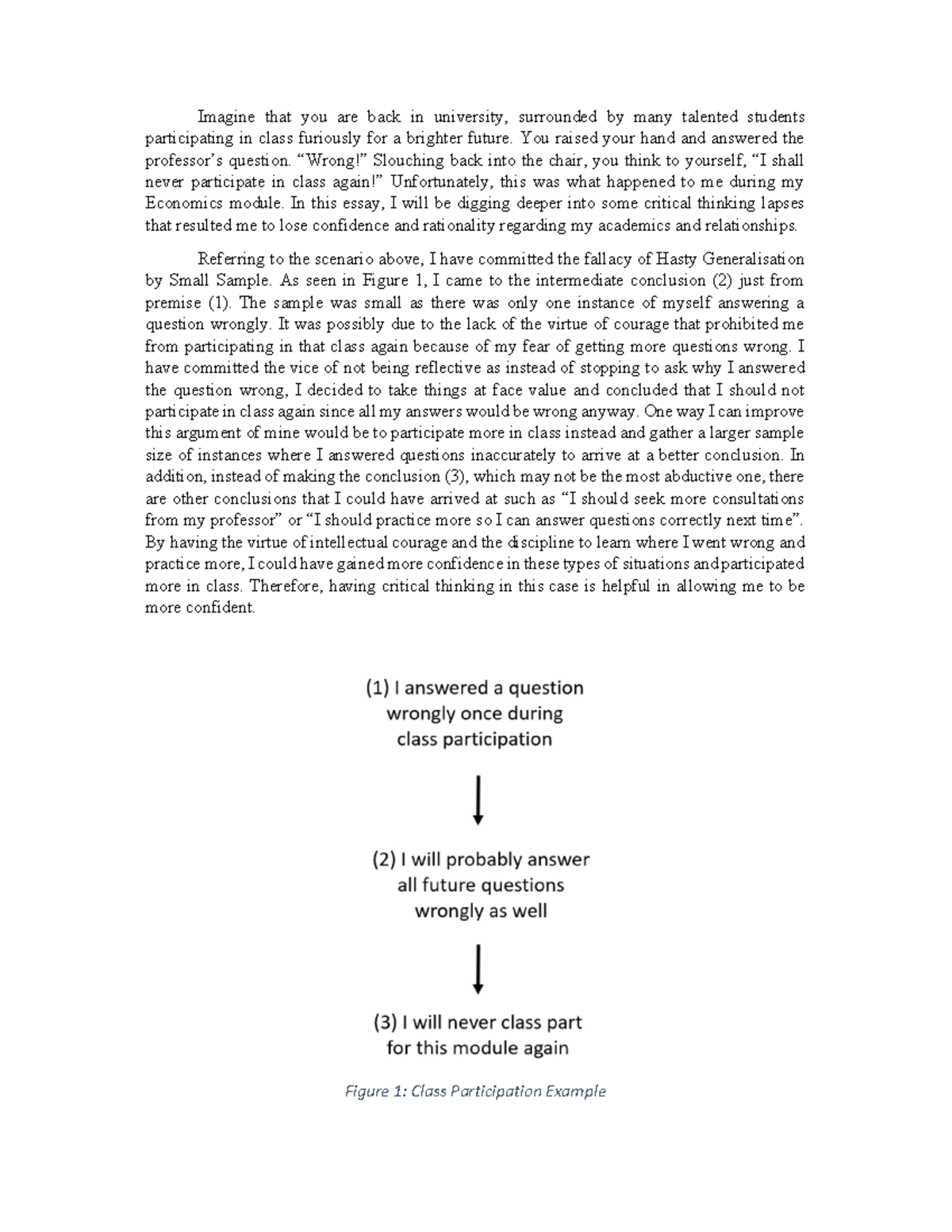 CTRW Essay - Imagine that you are back in university, surrounded by ...