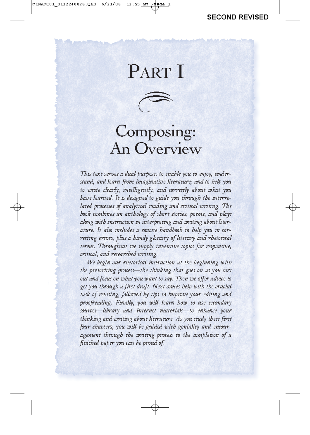Eveline by james joyce - PART I Composing: An Overview This text serves ...