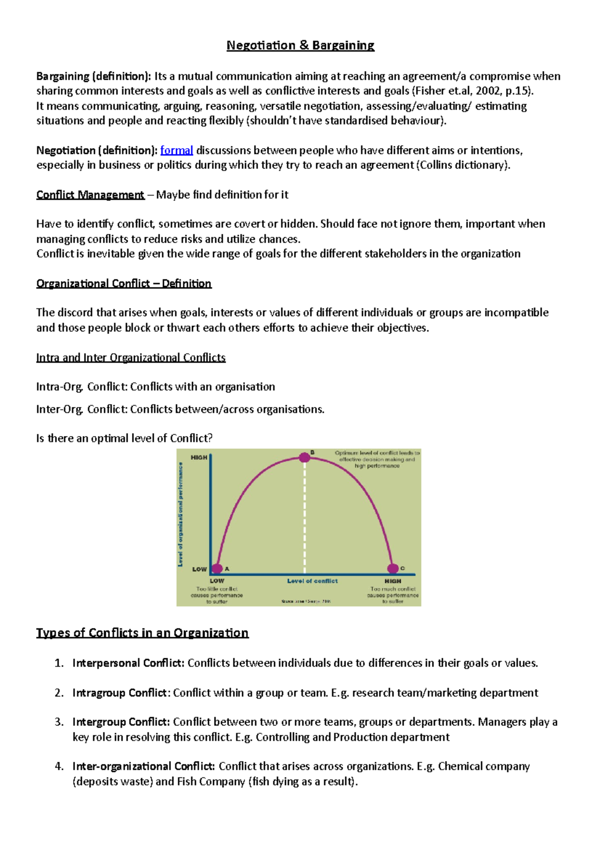Key Concepts of Negotiation - Negotiation & Bargaining Bargaining ...