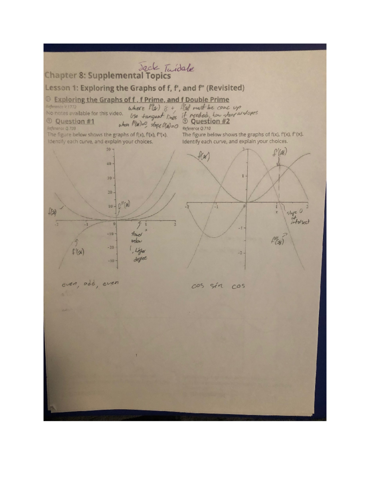 Unit 8 Work Calculus - aaaaaaaaa - Jack Tuidale Chapter 8: Supplemental ...