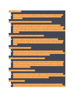 Dynamic Planet Cheat Sheet - Dynamic Planet Study Sheet Confluence Two ...