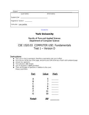 Grades Example - Name A1 A2 A3 A4 A5 A6 A7 A8 Assignment Marks Test 1 ...