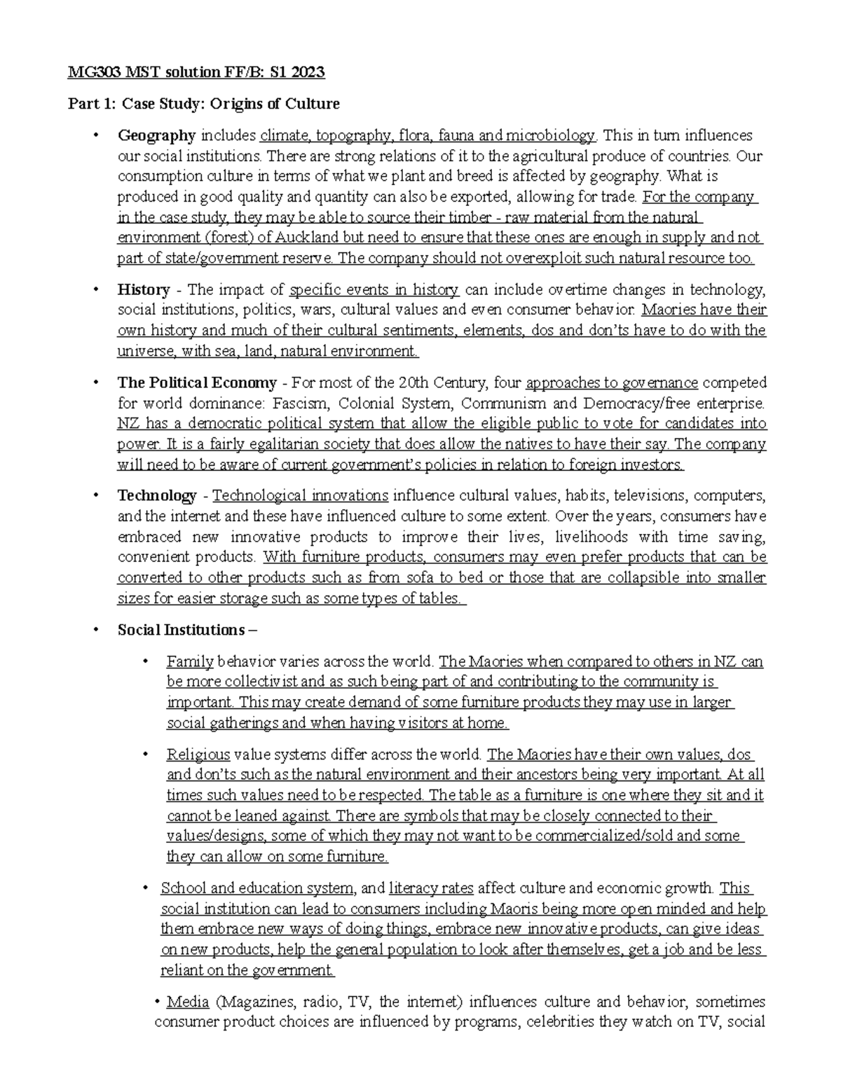 Mg303 Mst S1 2023 Solution Mg303 Mst Solution Ffb S1 2023 Part 1