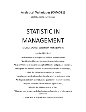 CATA Assessment One 2021 - UNIVERSITY OF LIMPO PO FACULTY OF MANAGEMENT ...