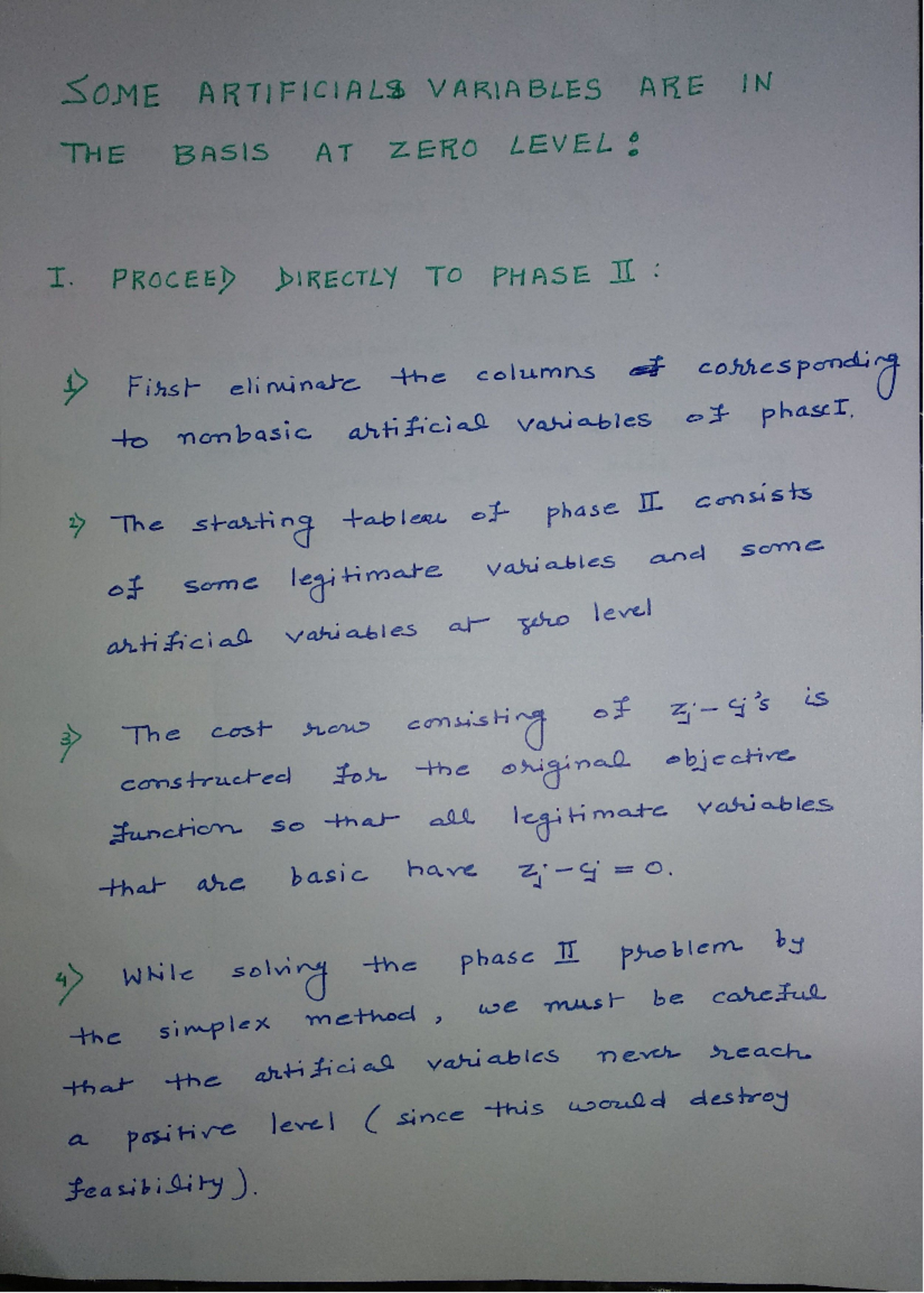 9 - Two Phase Method - Fundamentals of Mathematics - Studocu