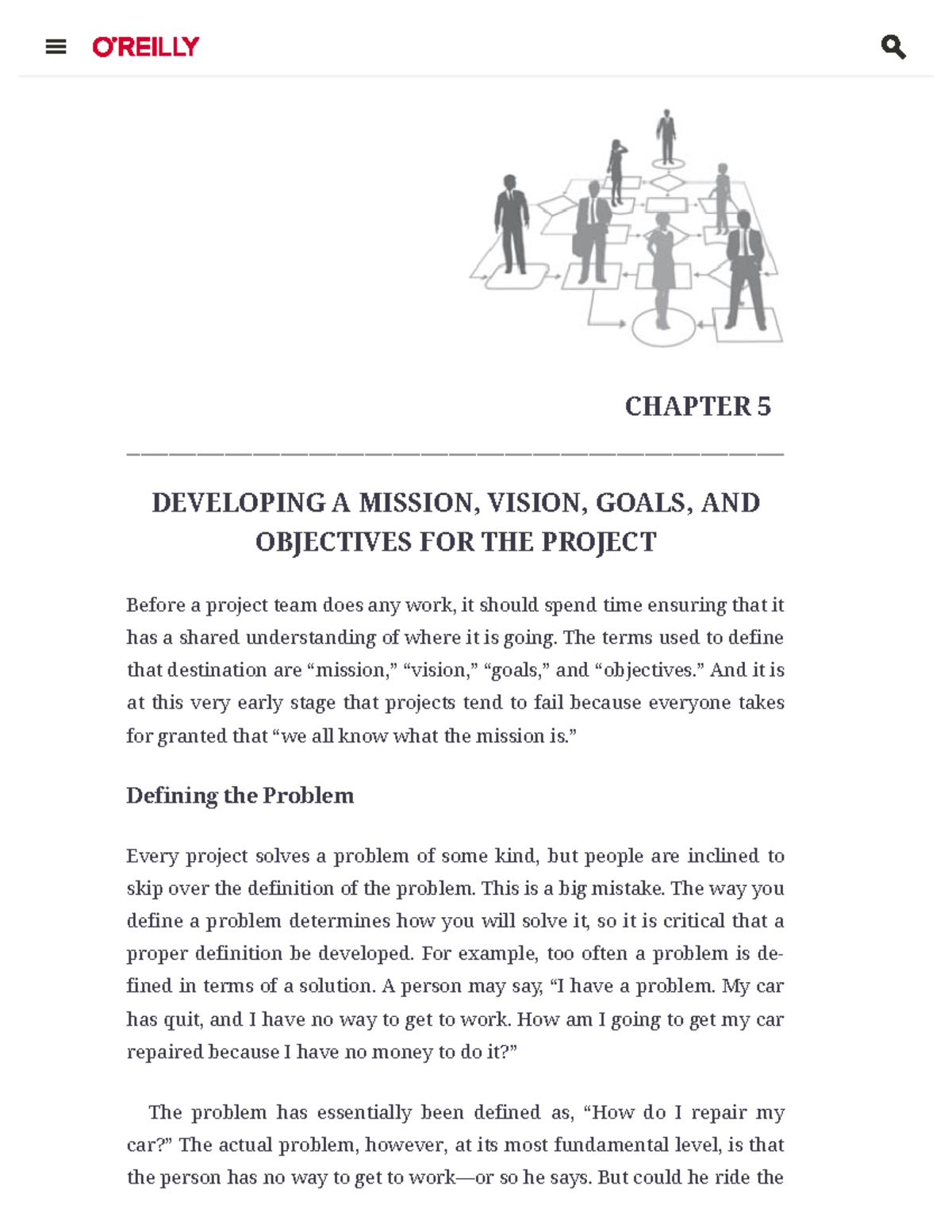 Chapter 5 Developing a Mission, Vision, Goals, and Objectives for the ...