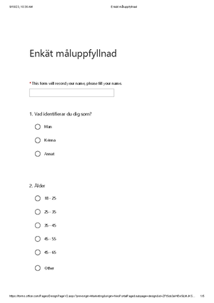 Stoduco Uppsats och metod INL1 - FOA Del 1: Arbetsroll och ...