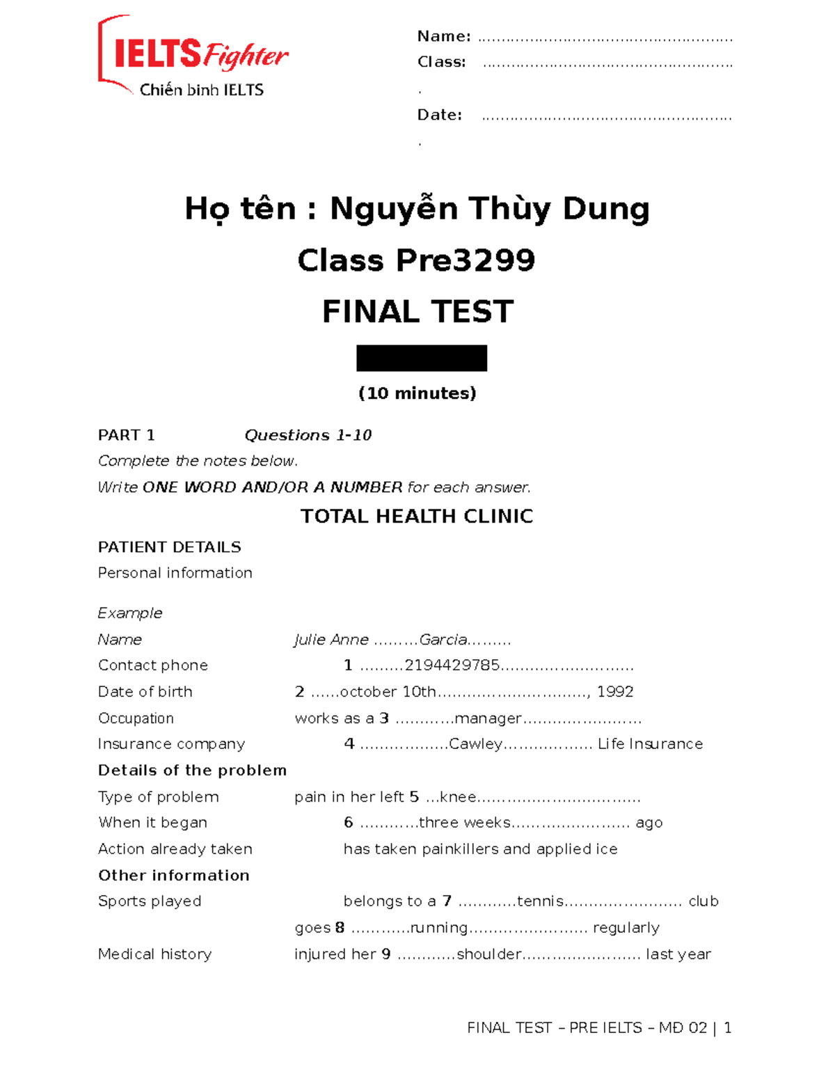 CK2-Pre IE-LRW (9 - pre - Name ...