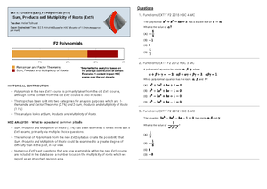 Year 12 Mathematics extension 1 notes summary - Year 12 Mathematics ...