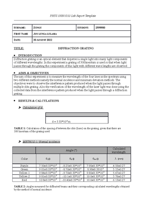 Exp 01 density and atomic spacing - ONLINE EXP. 01: DENSITY AND ATOMIC ...