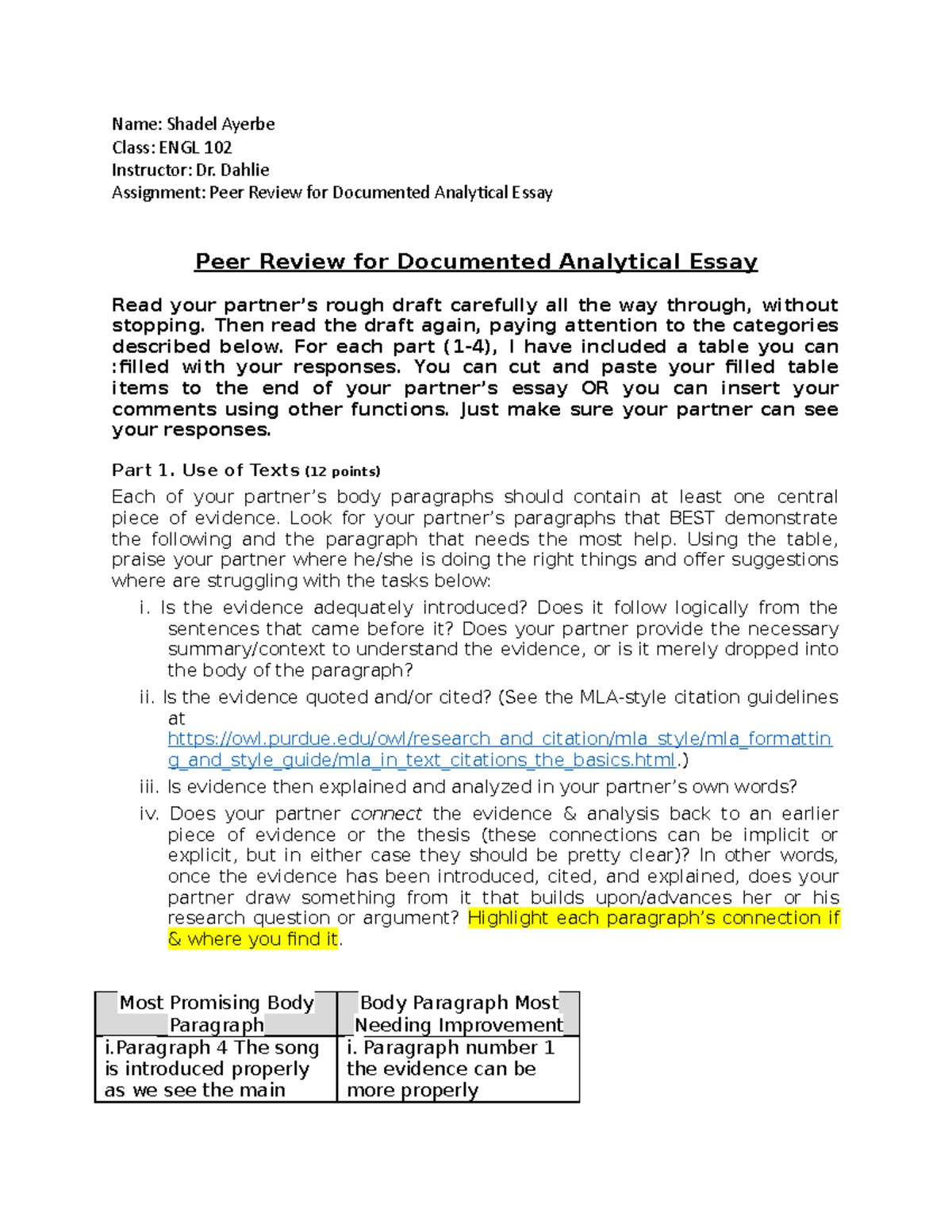 ENGL102 Peer Reviewfor Documented Analytical%20Essay%20Rough%20Draft ...