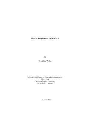 Signature Assignment - Final essay - Signature Assignment Brooklynn J ...