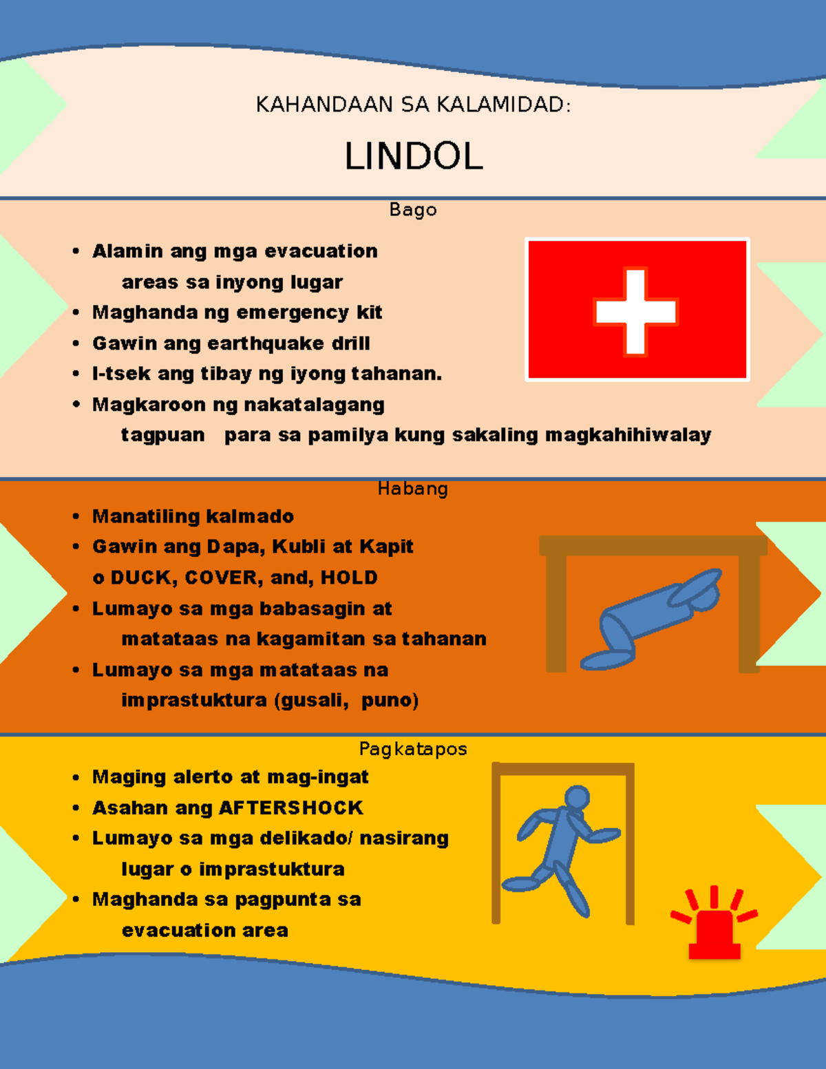 Kalamidad - a simple poster - KAHANDAAN SA KALAMIDAD: LINDOL Bago ...