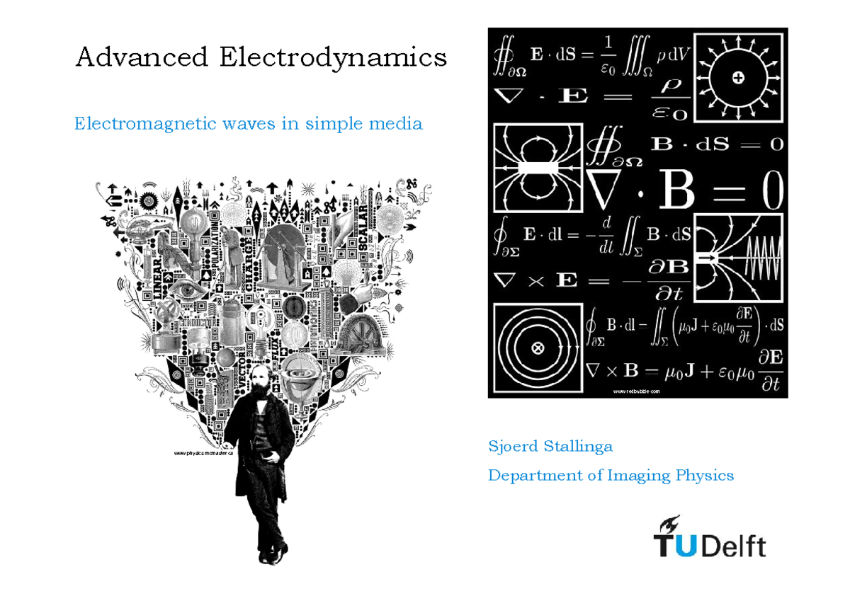 Advanced Electrodynamics lecture 5 Wavesin Simple Media - Sjoerd ...
