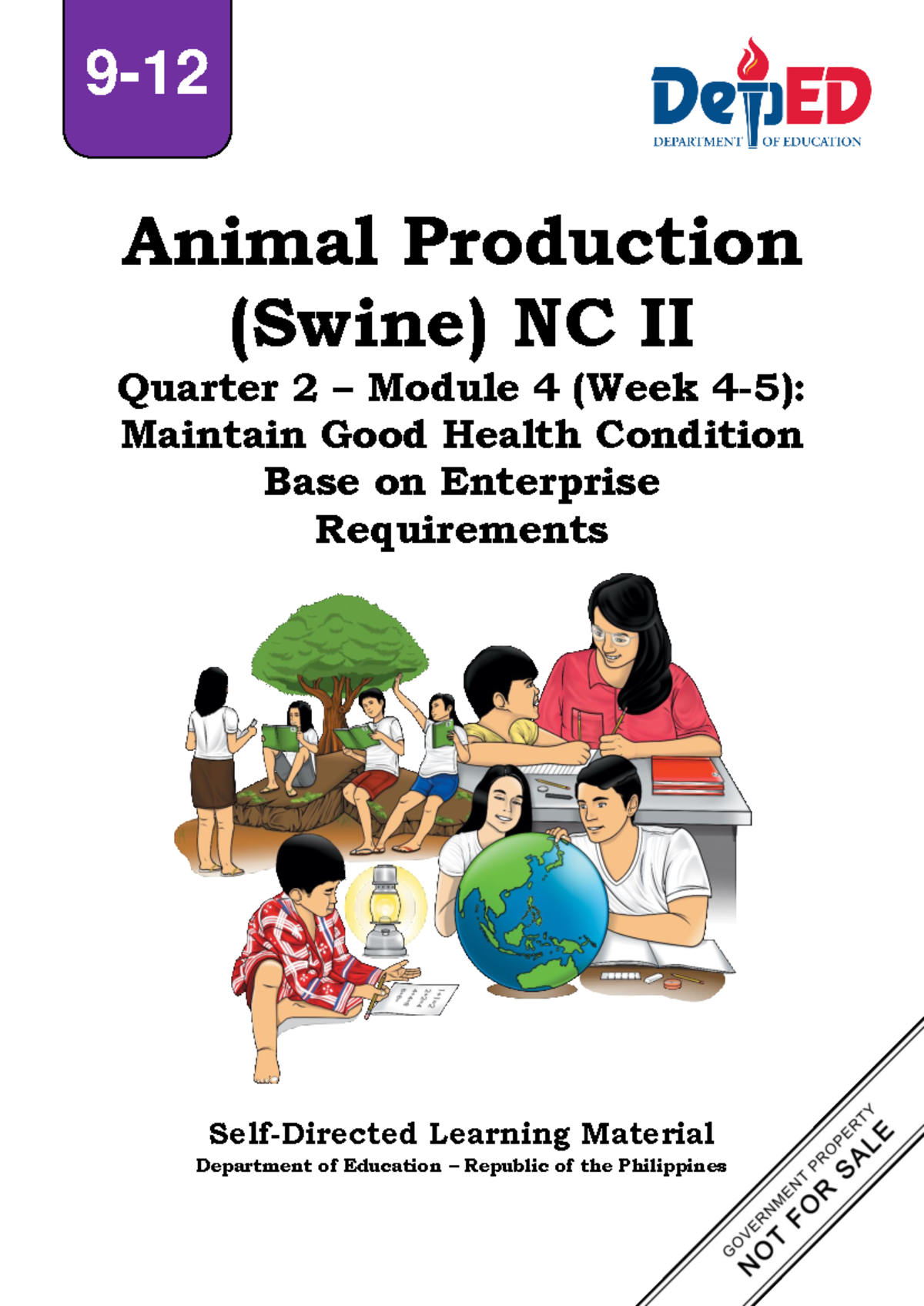 Q2 Animal Production NC II (Swine) 9-12 Module 4 - Self-Directed ...