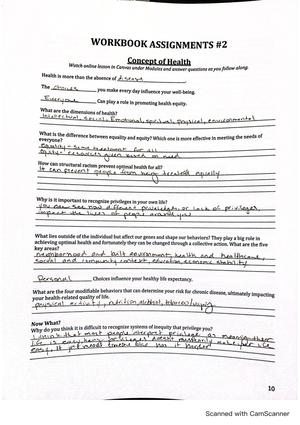 workbook assignment 5 pg 2 - HLTH 1000 - Studocu