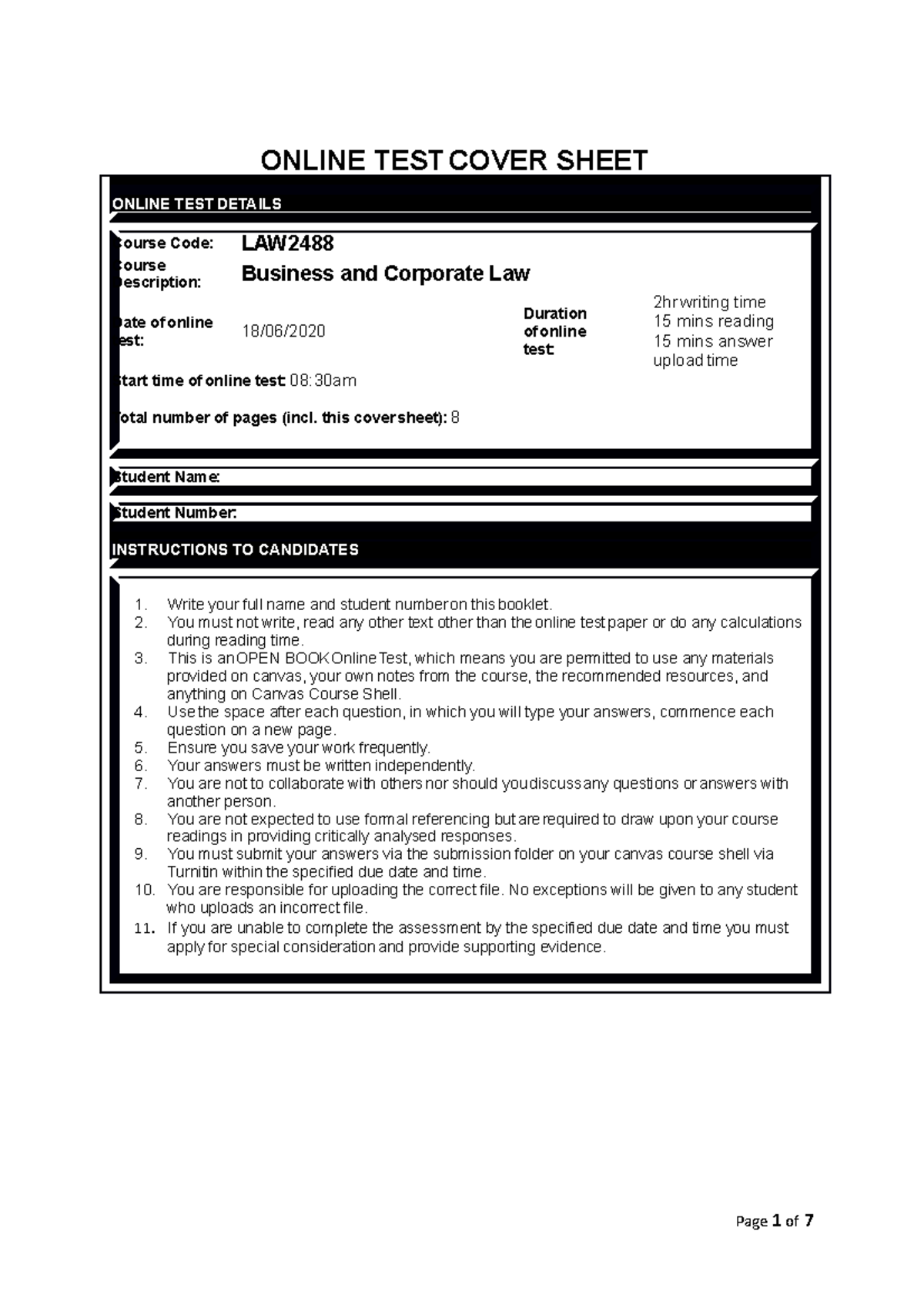 Lawyer Test Online at James Aviles blog