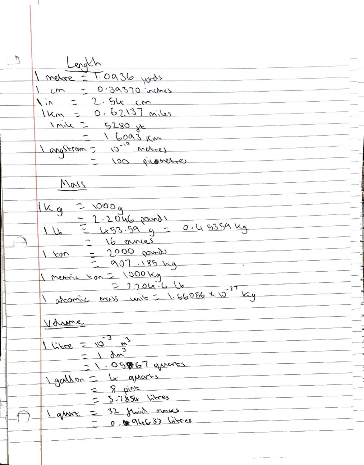 Cheat sheet 2 - CHM 111 - Studocu