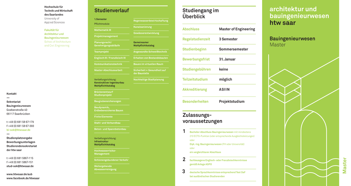 Htwsaar Bauingenieurwesen MA - architektur und bauingenieurwesen htw saar Bauingenieurwesen ...