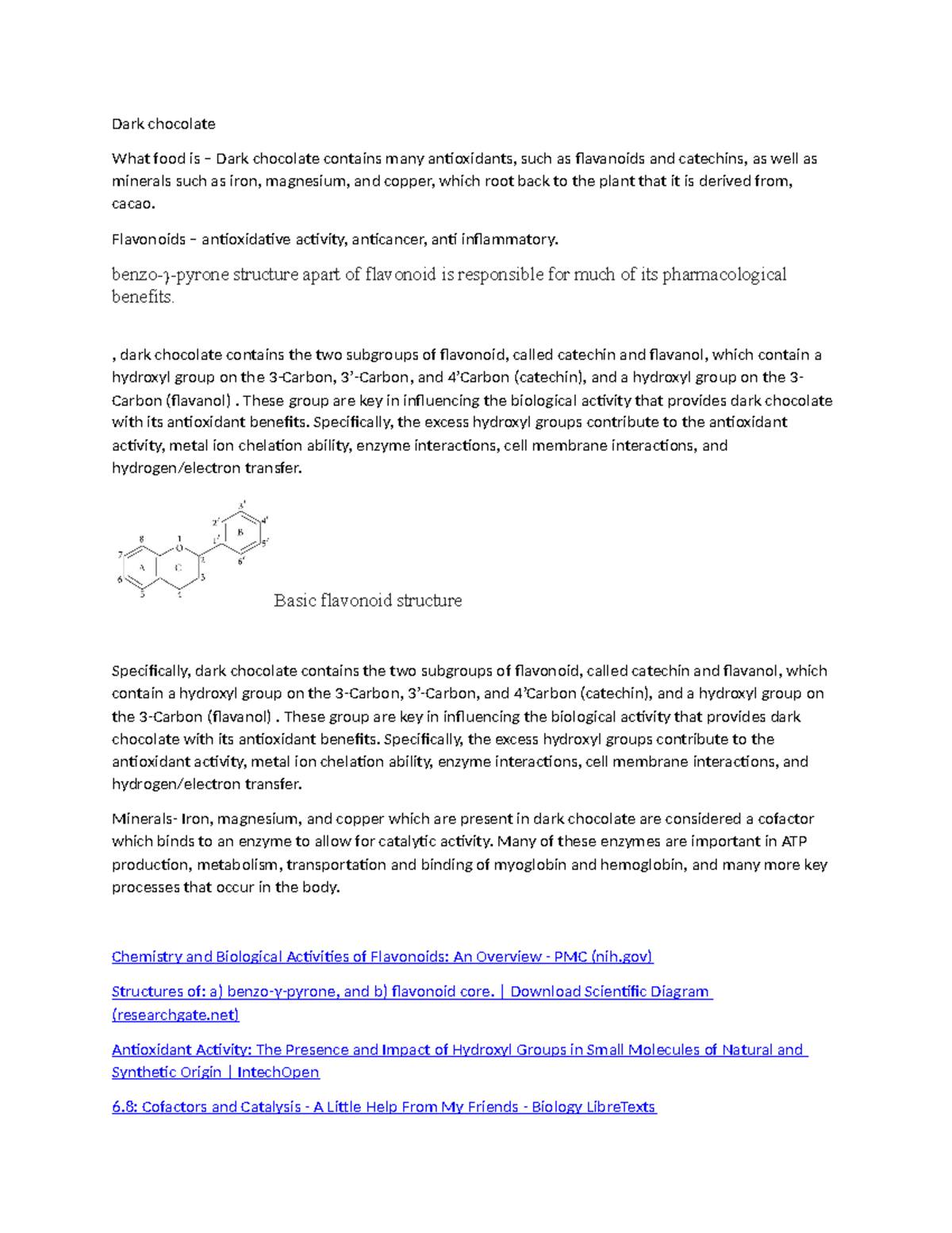 Dark chocolate - cheat sheet - Dark chocolate What food is – Dark ...