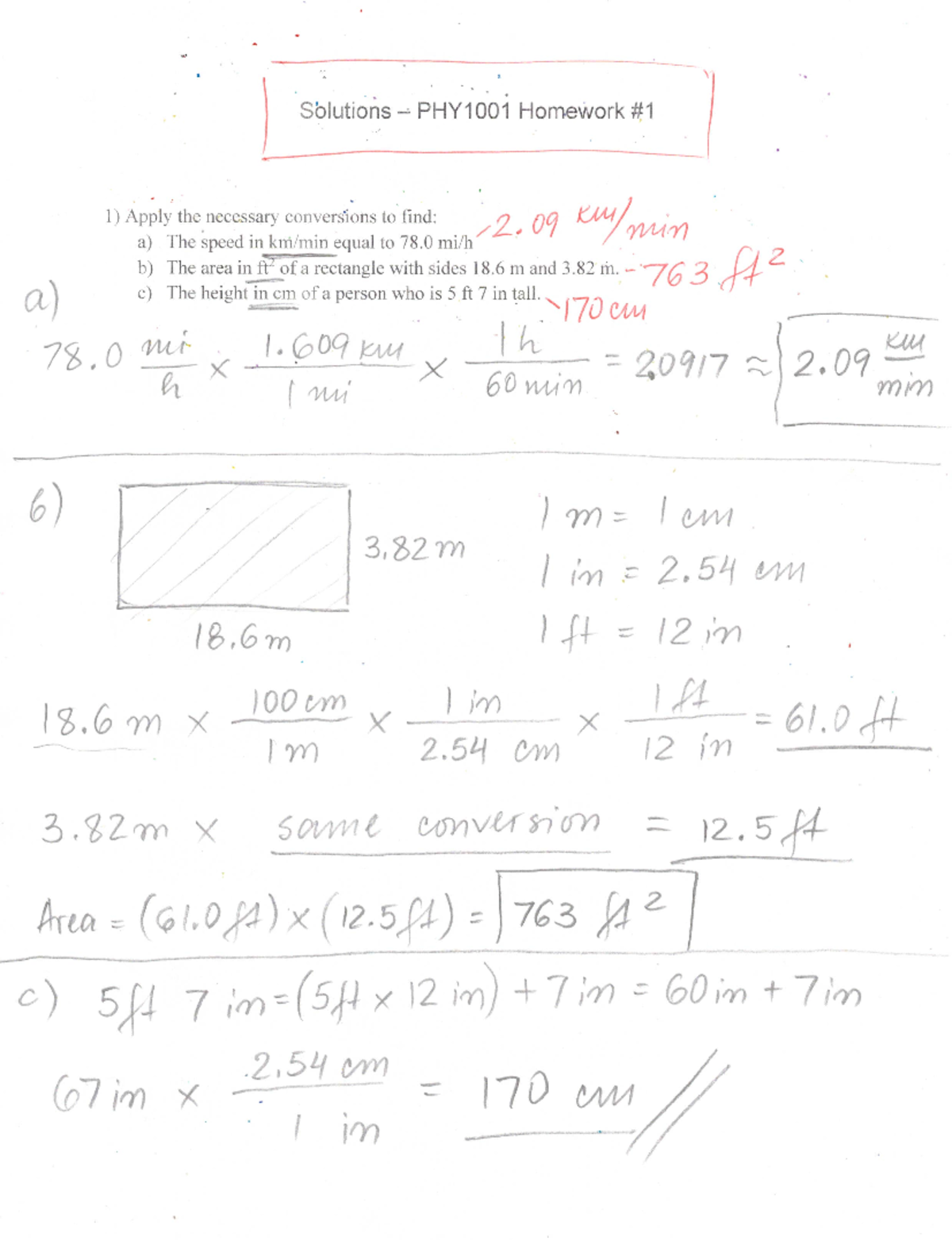 Solutions HW01 - ``` - PHY1001 - Studocu