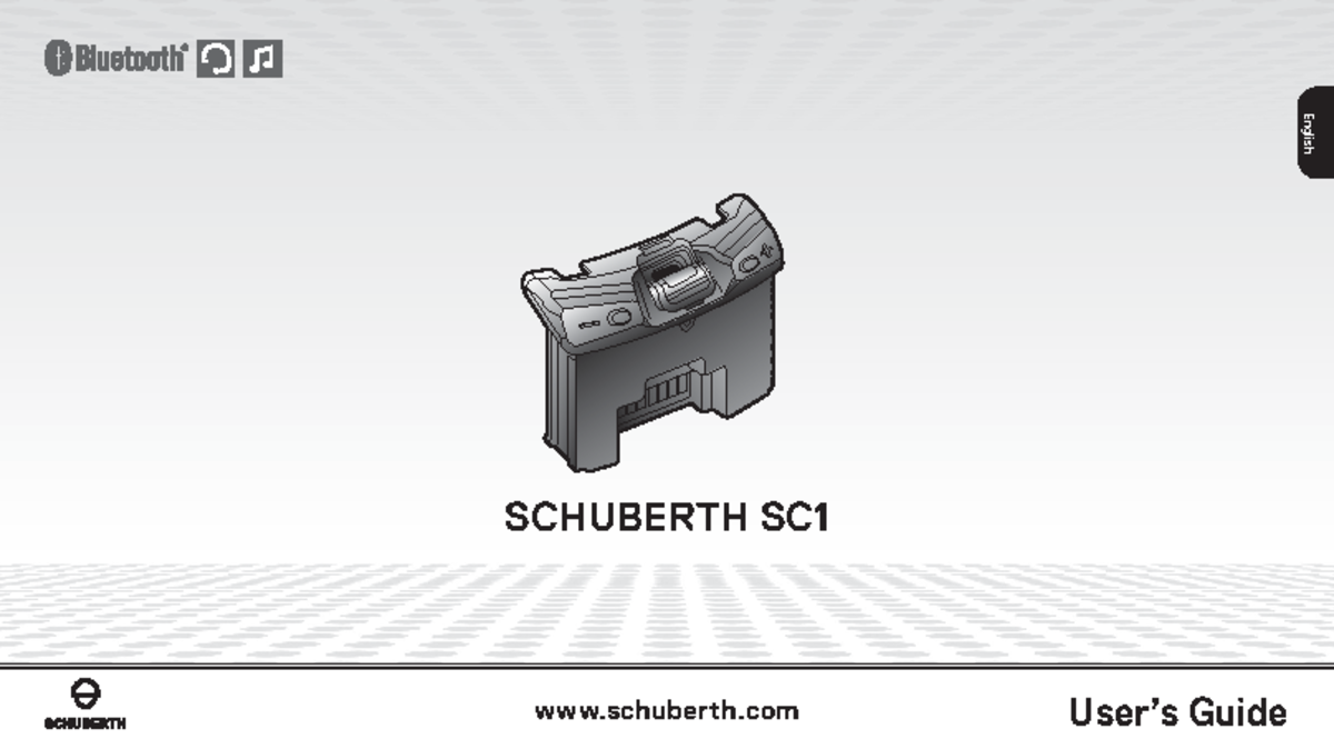 Users Guide SC1 2 - schuberth User’s Guide SCHUBERTH SC English ...