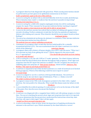 Chapter 17 prep U - Prep-U - When assessing the postpartum client 2 ...