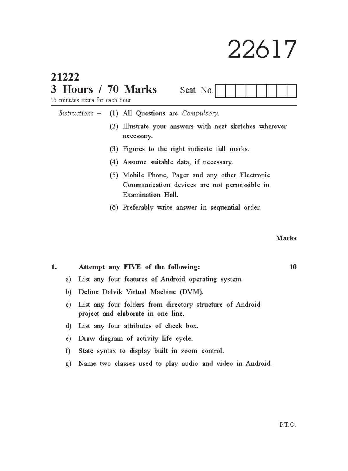 22617 2022 Summer question paper[Msbte study resources] - P.T ...