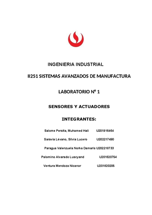 Laboratorio 2 - Simulación de circuitos electroneumaticos - INGENIERIA INDUSTRIAL IN327 SISTEMAS ...