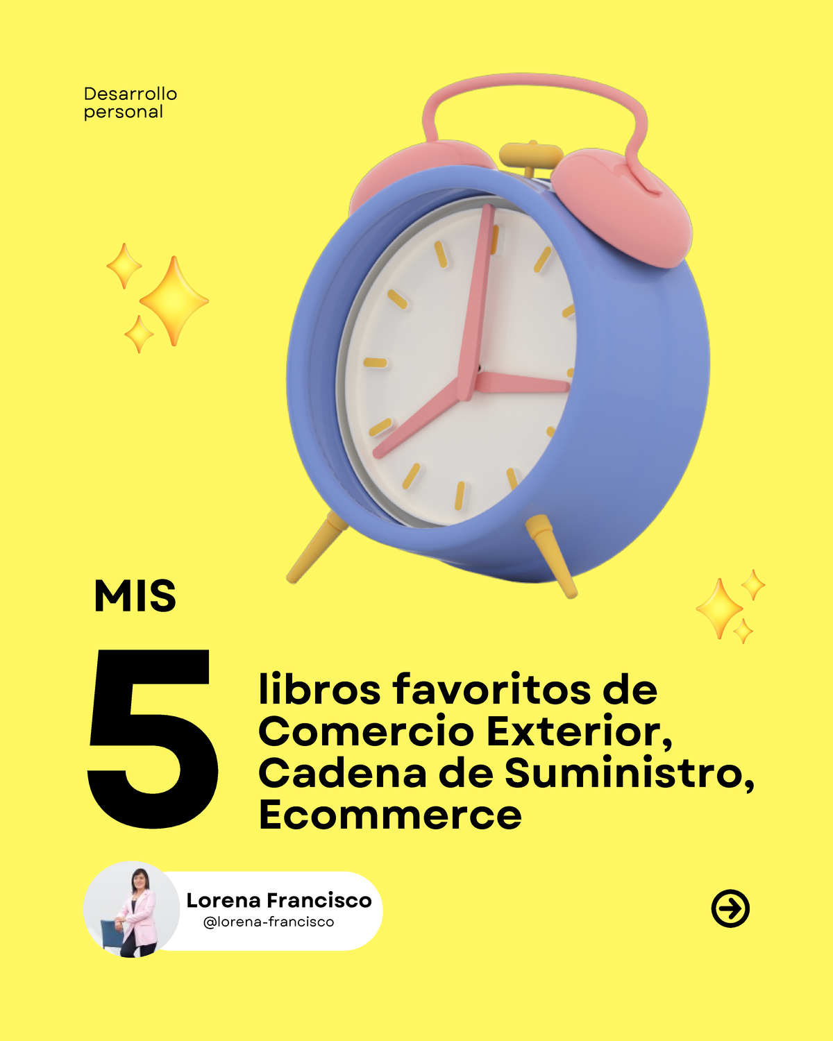 Soft Pink Time Management Carousel Instagram Post Portrait - 5 libros ...