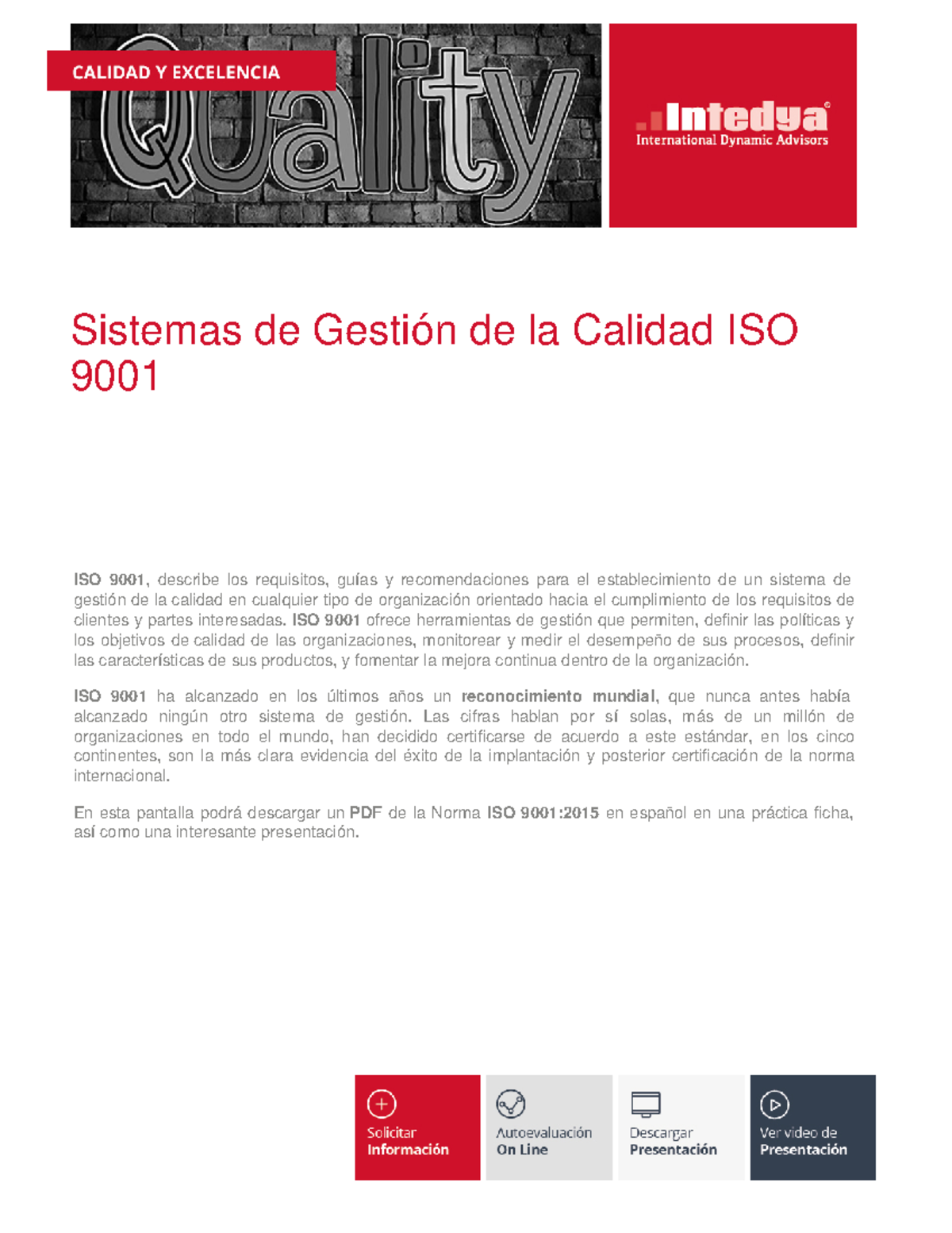 Fichasproducto Presentacion sistemas-de-gestion-de-la-calidad-iso-9001 - Sistemas de Gestión de ...