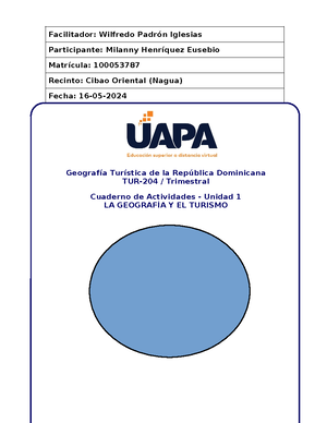 Tarrea 1 - cuadro sinóptico que resuma los aspectos fundamentales de la ...