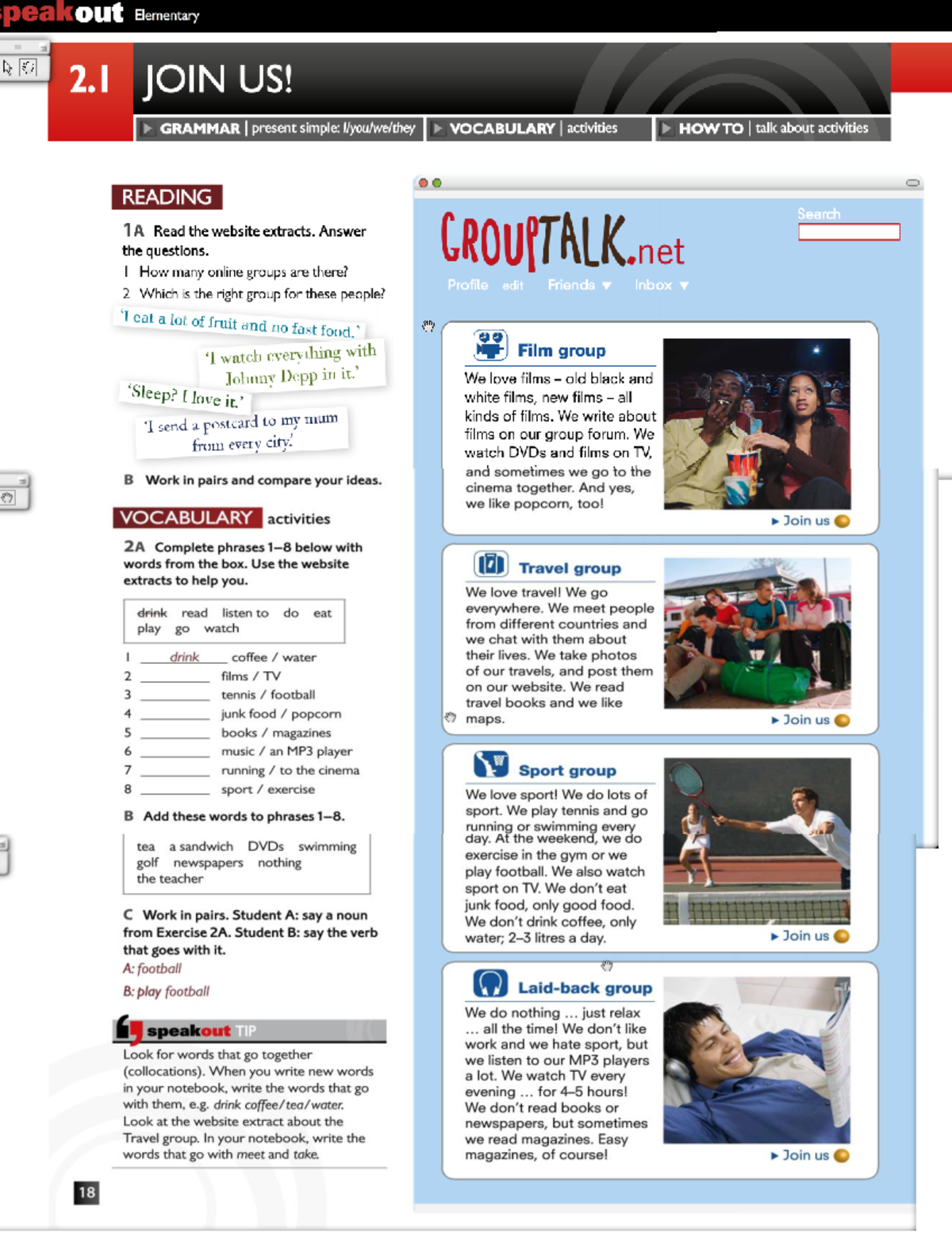 JOIN US - apuntes de ingles - 2. I JOIN US! GRAMMAR present simple ...