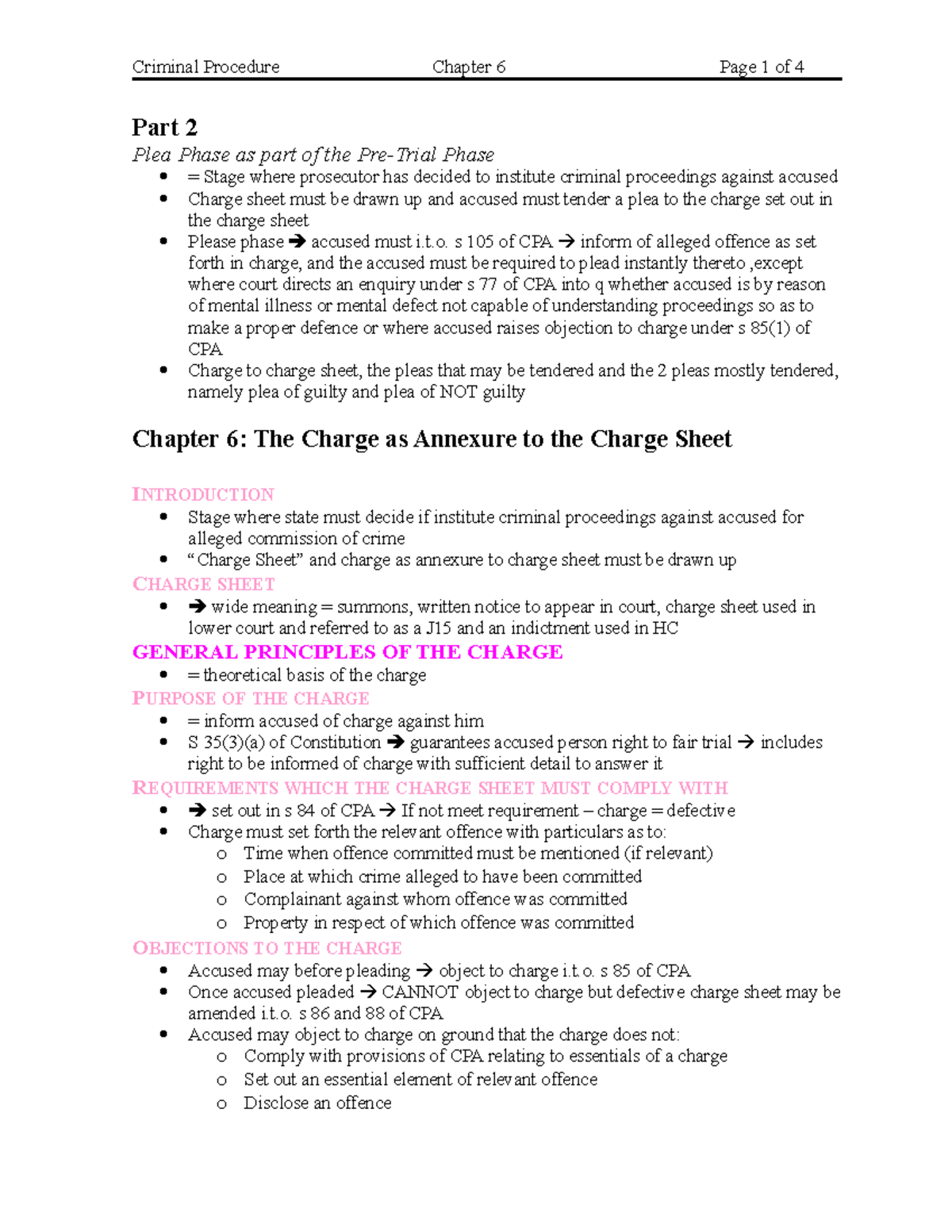 Charge As Annexure Part 2 Plea Phase As Part Of The Pre Trial Phase charge-as-annexure-part-2-plea-phase-as-part-of-the-pre-trial-phase