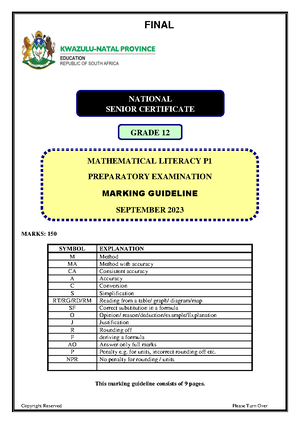 2024 Baseline Assessment Task Grade 8 - TERM 2 BASELINE ASSESSMENT ...