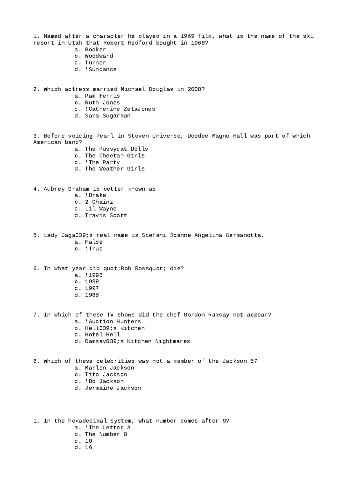 CS180 Operating Systems Review Spring 2022 2 - Named after a character ...