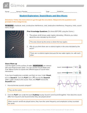 Crumple Zones SE Gizmo - Name: Seneca Paliotta Date: 02/29/ Student Exploration: Crumple Zones ...