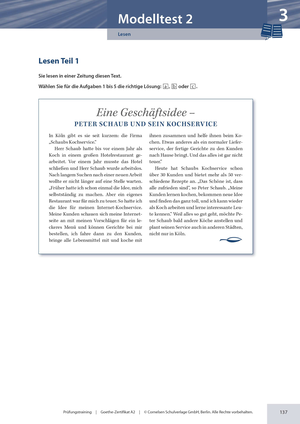 A2 schreiben - ede - Beispiele für Briefe zu unterschiedlichen Themen für Niveaustufe A Die ...