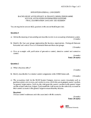 ICT1106 System Analysis AND Design - ICT1106 SYSTEM ANALYSIS AND DESIGN ...