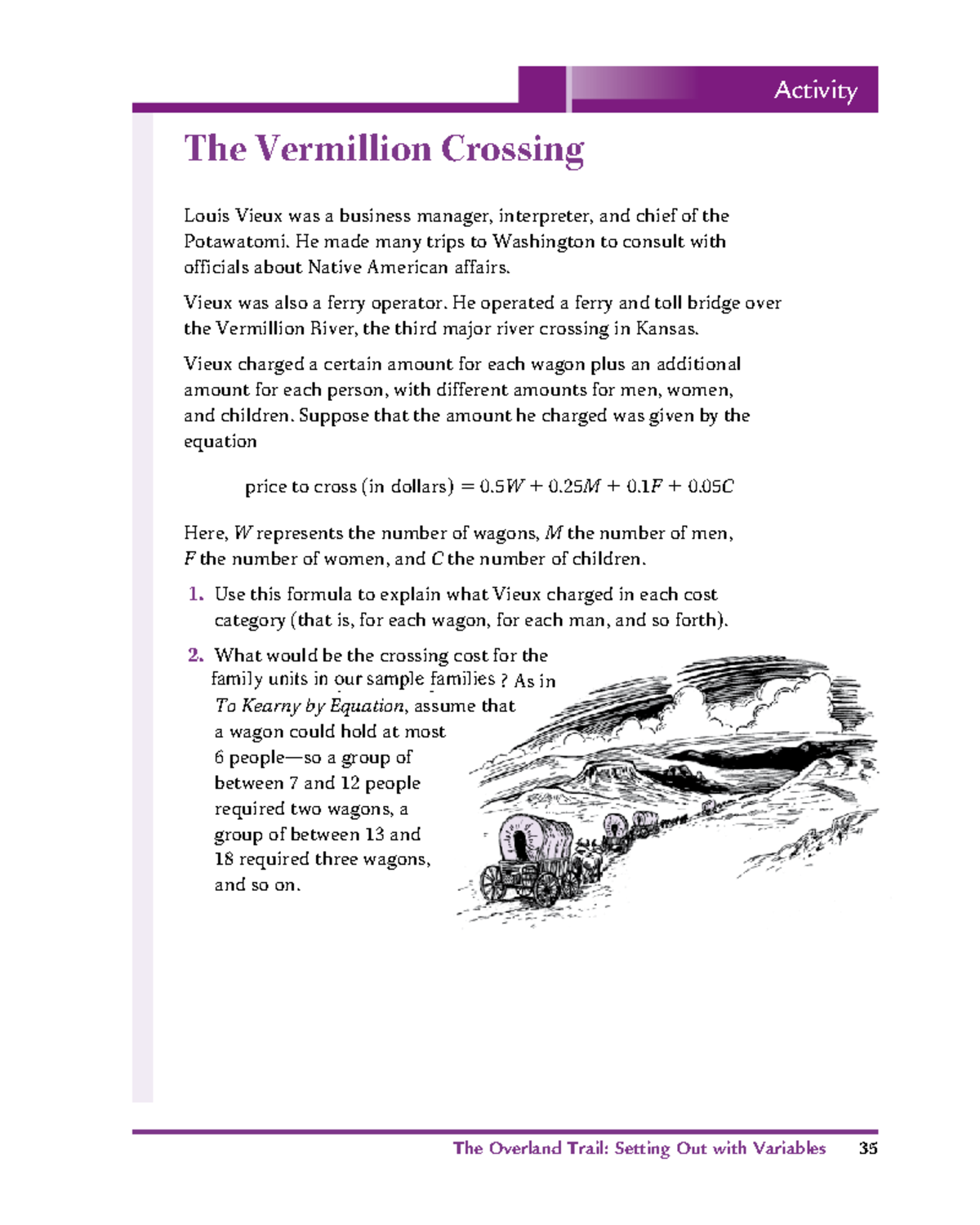 The Vermillion Crossing and Ox Expressions - Louis Vieux was a business ...