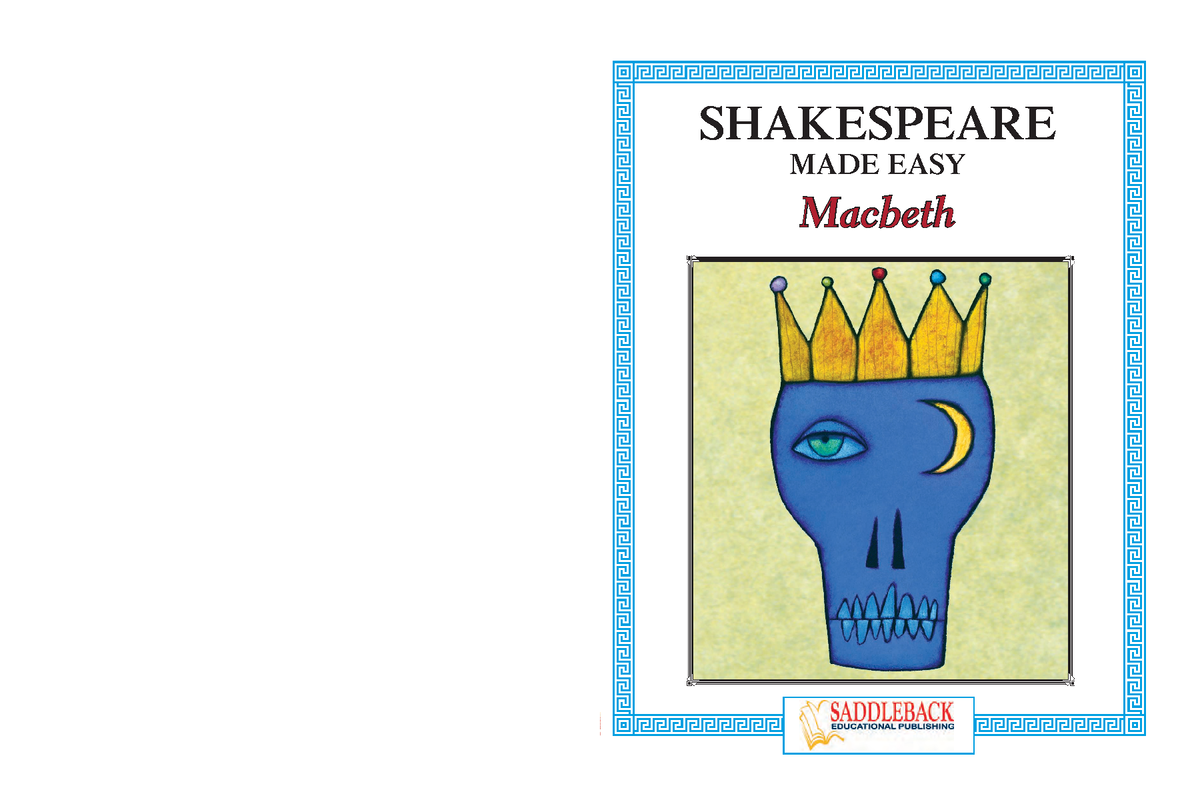 Shakespeare Made Easy, Macbeth - SHAKESPEARE MADE EASY MMa ac cb be et ...