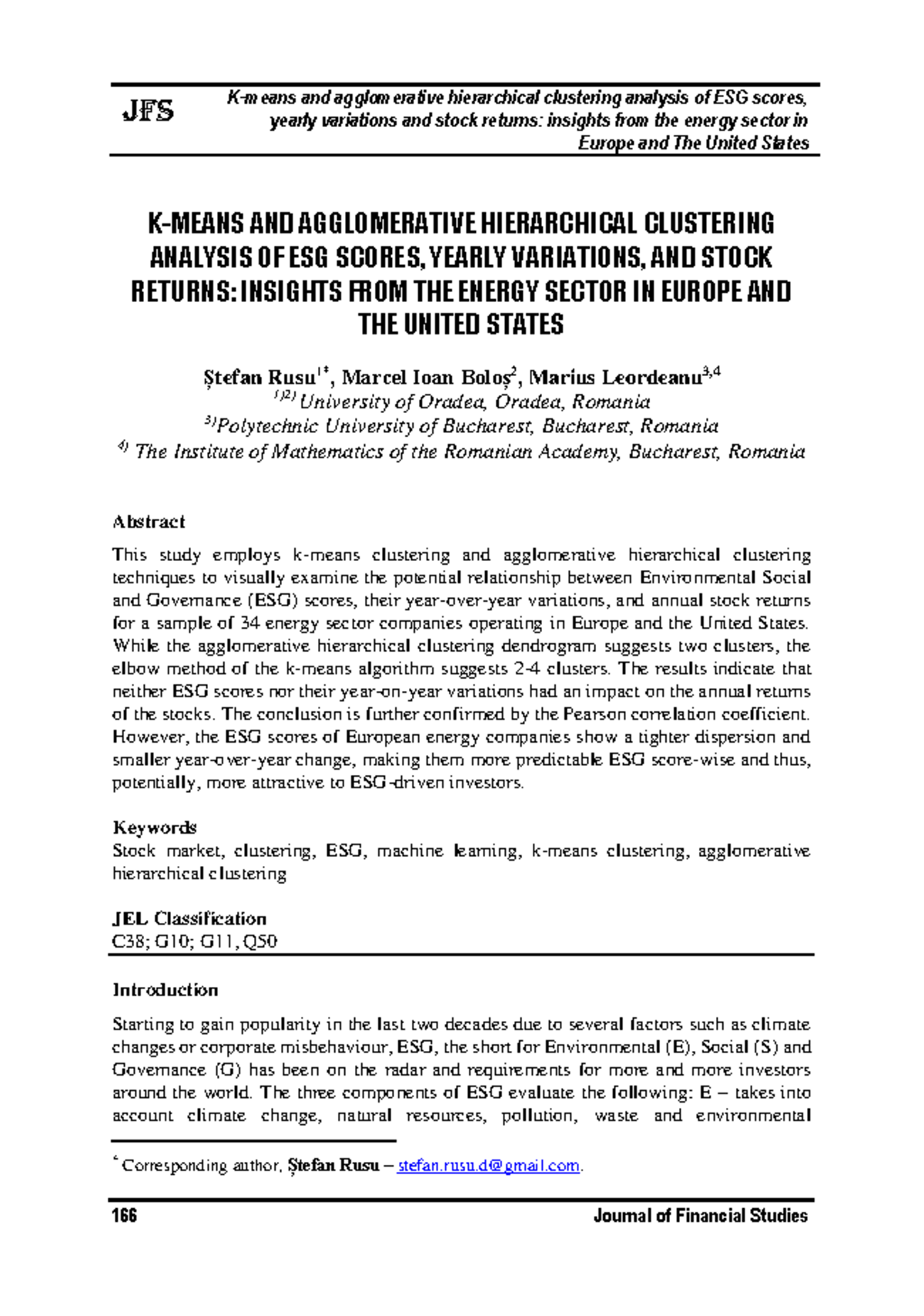 K- Means AND Agglomerative Hierarchical Clustering - JFS K-means and ...